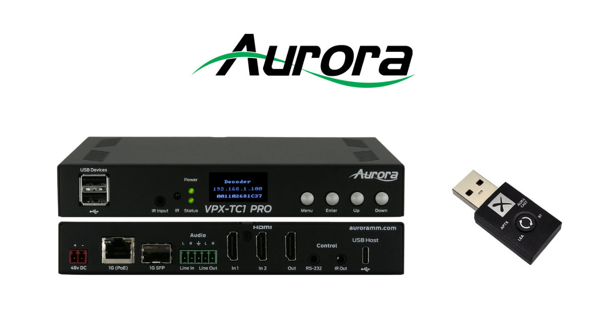 Auracast is here! New Aurora Bluetooth USB Dongle
